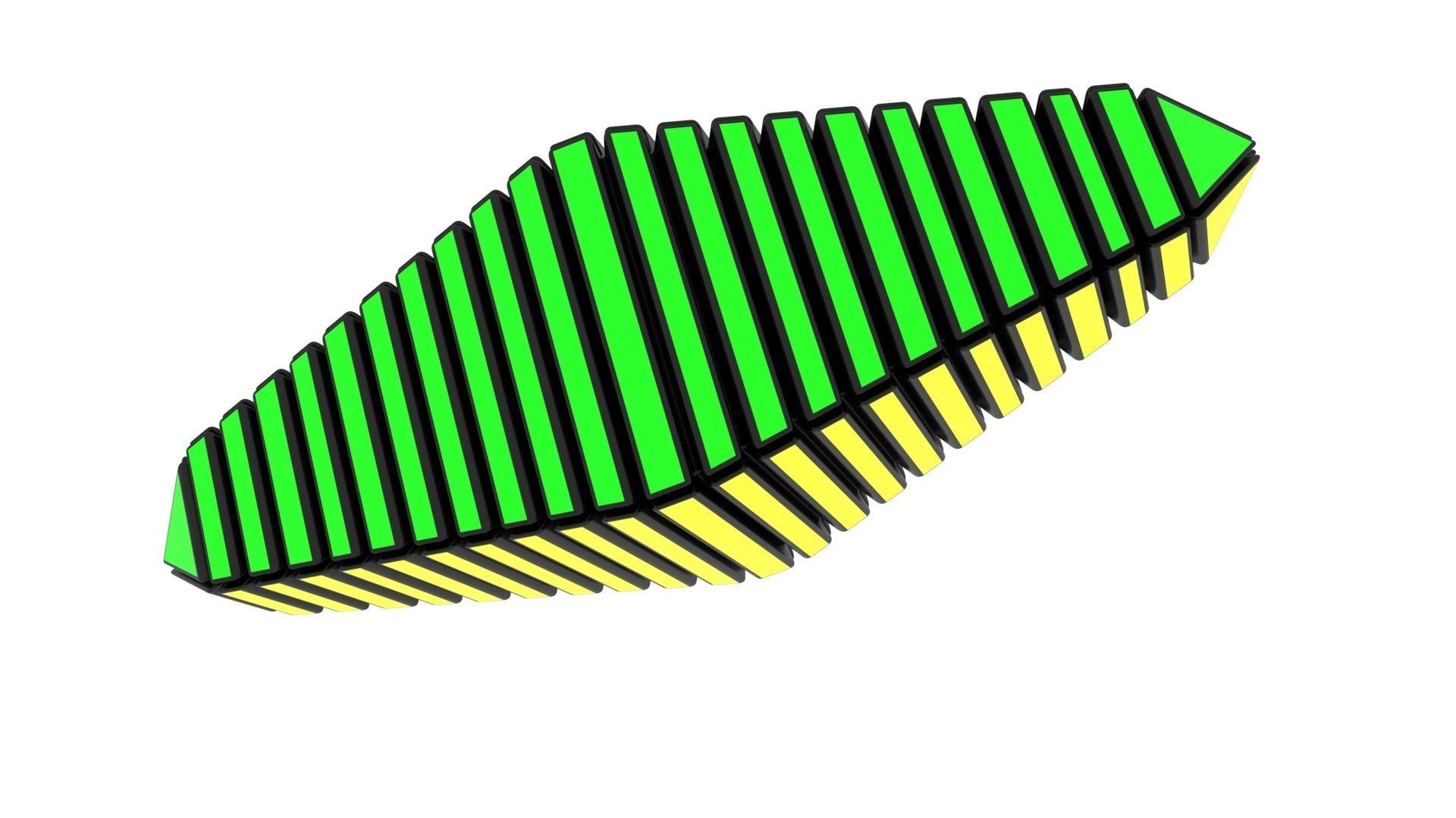 Overlap Cube 3D model | CGTrader