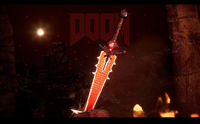 The Crucible Doom Eternal 3D model | CGTrader