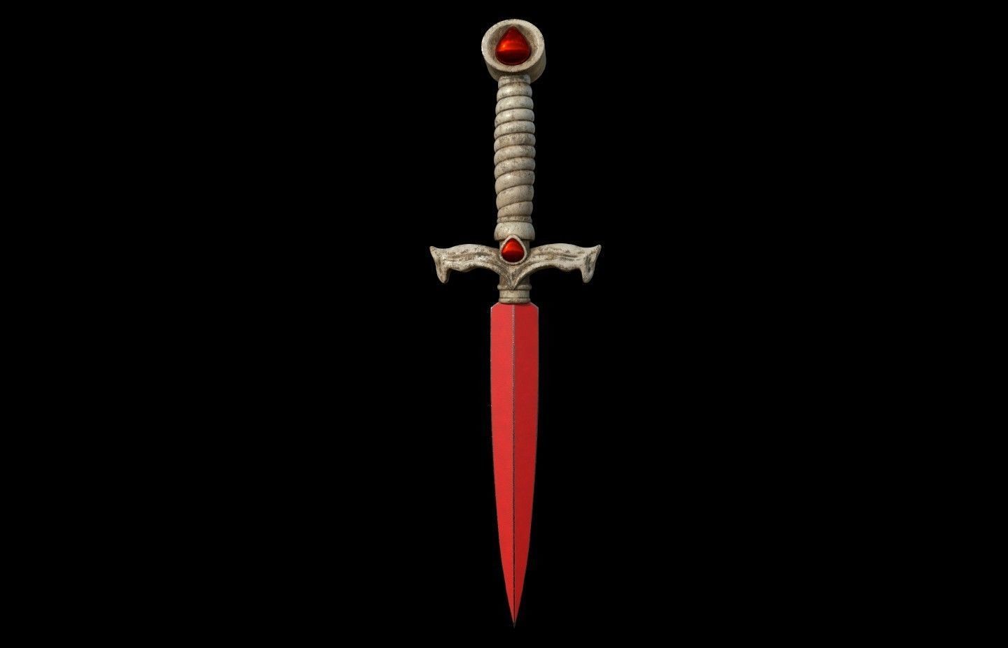 Poppys Dagger Blood and Ash 3d digital download 3D model 3D printable ...