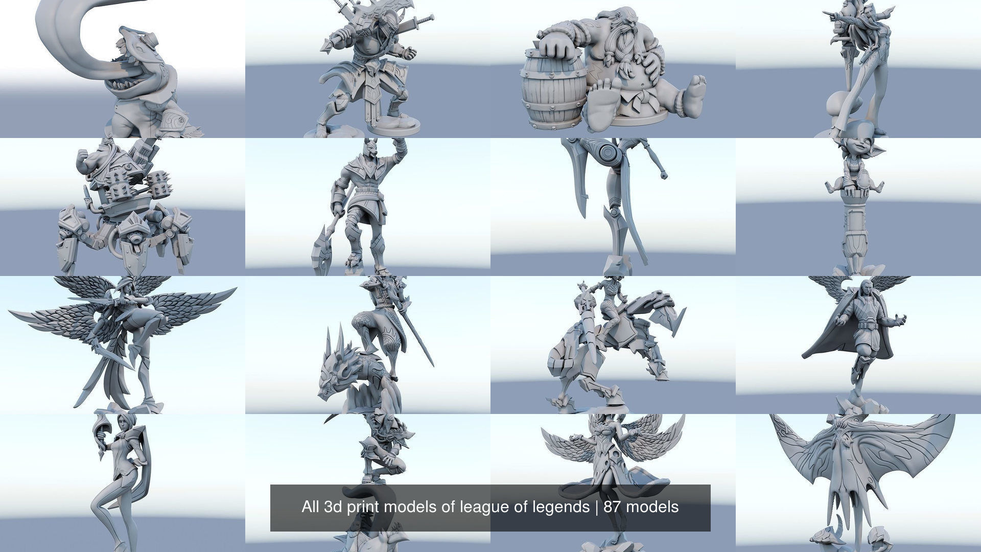 All 3d print models of league of legends 3D Model Collection | CGTrader