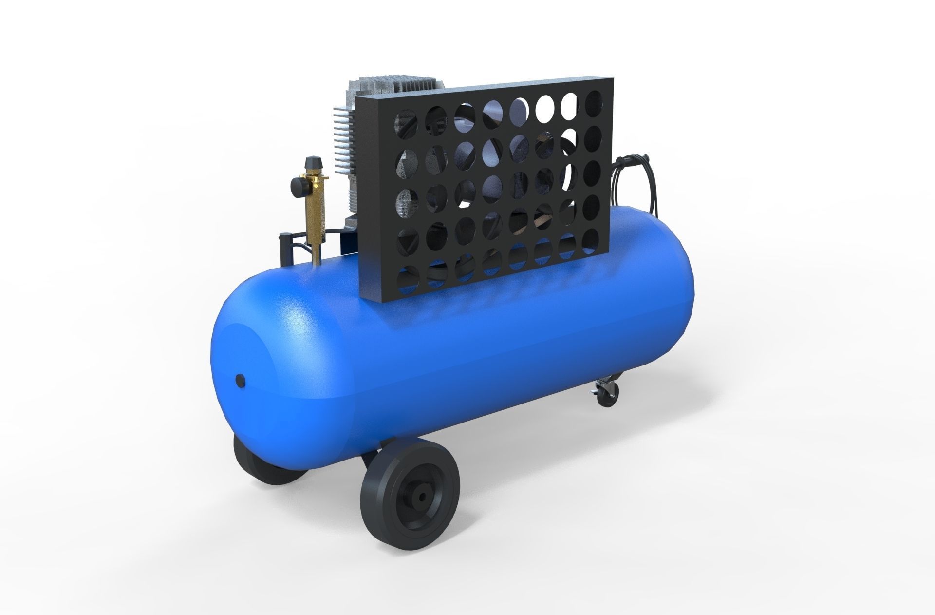 Air Compressor 3D model 3D model | CGTrader