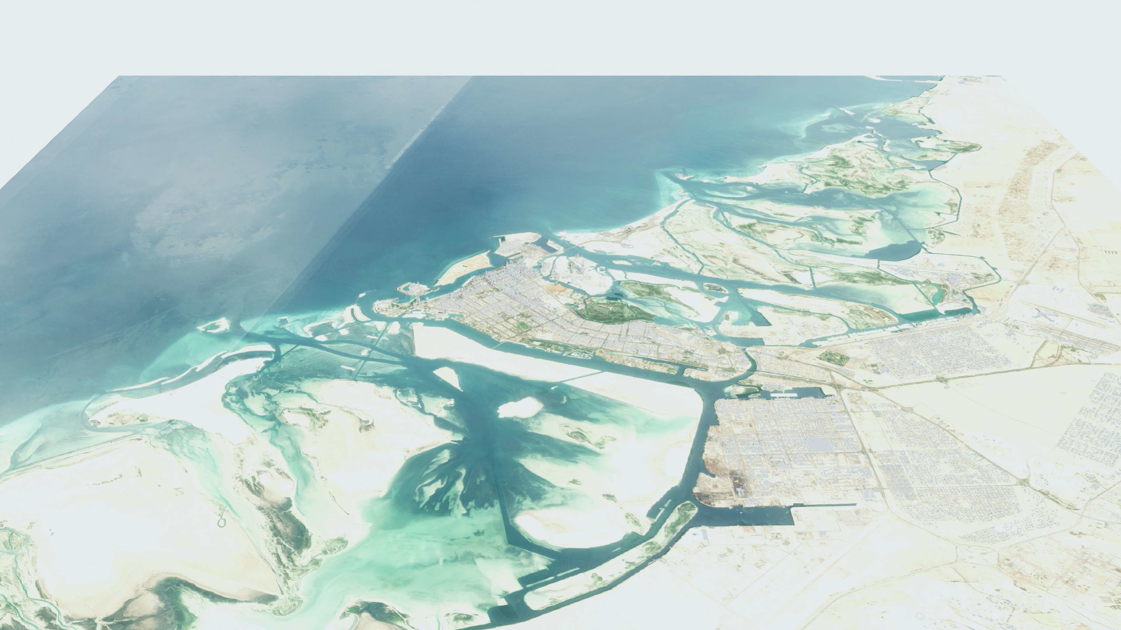 Abu Dhabi United Arab Emirates City Landscape 3D Model 3D model | CGTrader