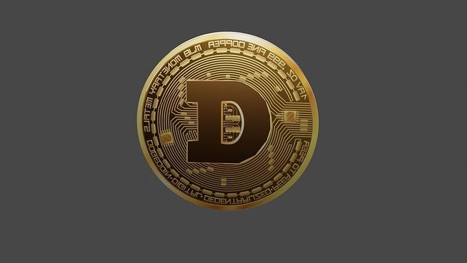 3D model DogeCoin VR / AR / low-poly | CGTrader