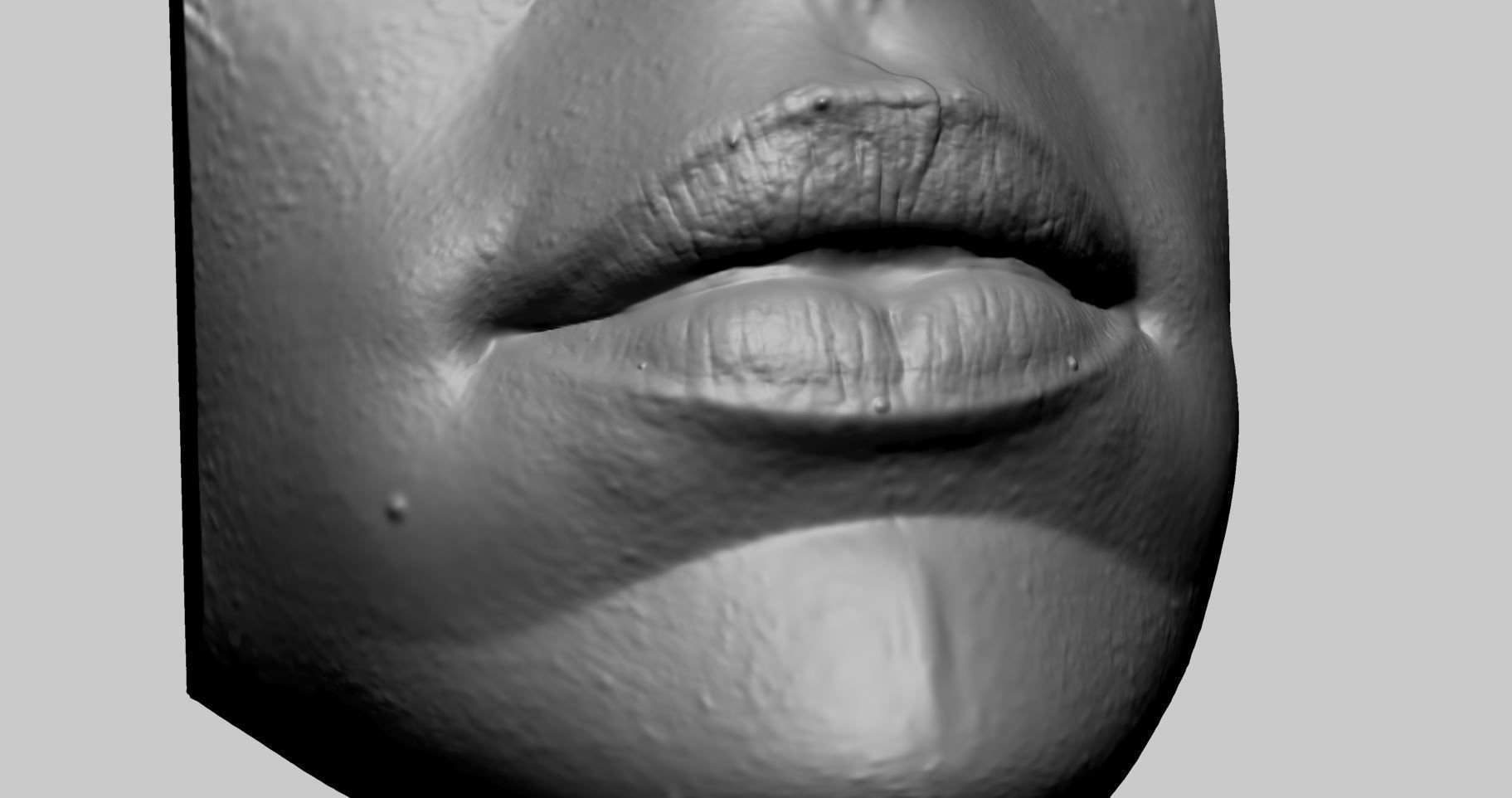 Lip Printable 3D model 3D printable | CGTrader