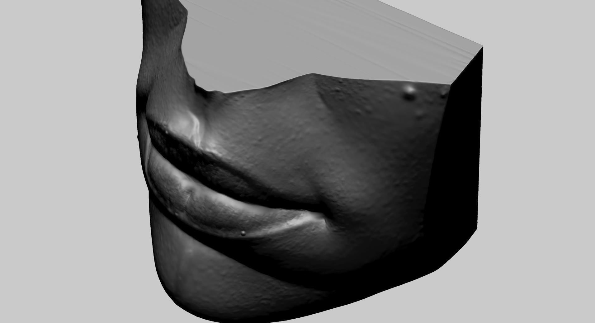 Lip Printable 3D model 3D printable | CGTrader