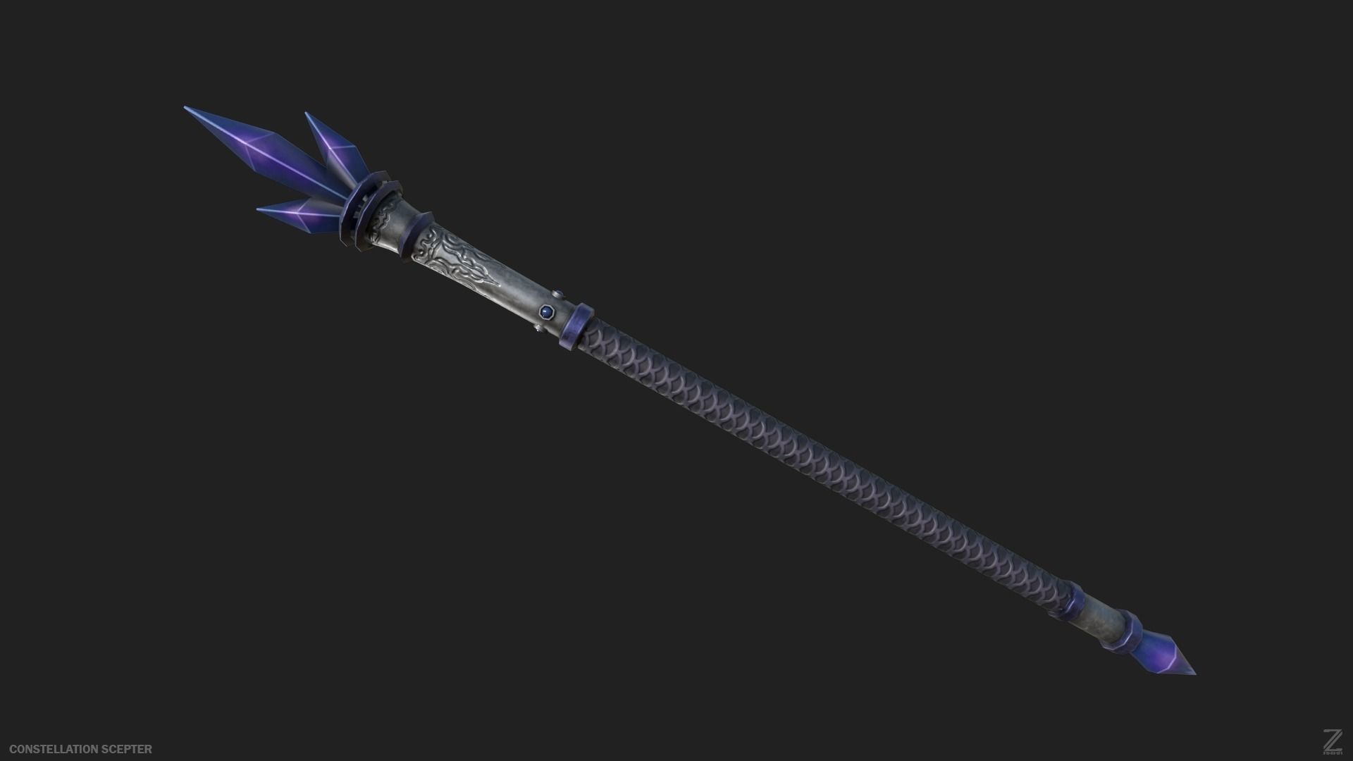 3D model Constellation scepter VR / AR / low-poly | CGTrader