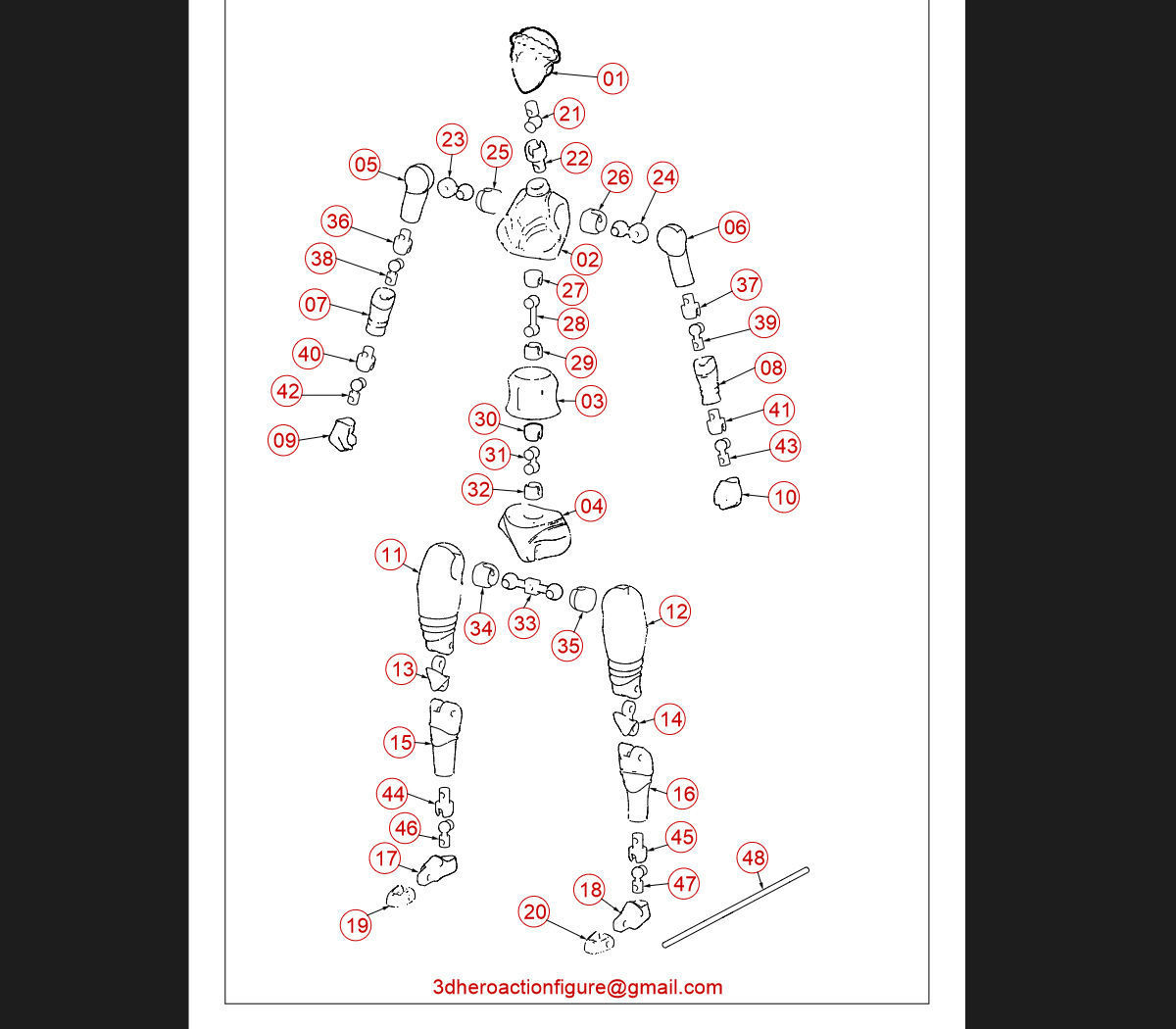 Atomic Heart Robot Sisters Action figure 3D model 3D printable | CGTrader