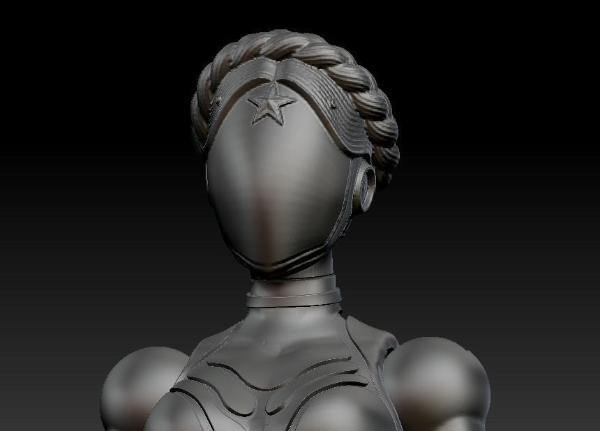 Atomic Heart Robot Sisters Action figure 3D model 3D printable | CGTrader