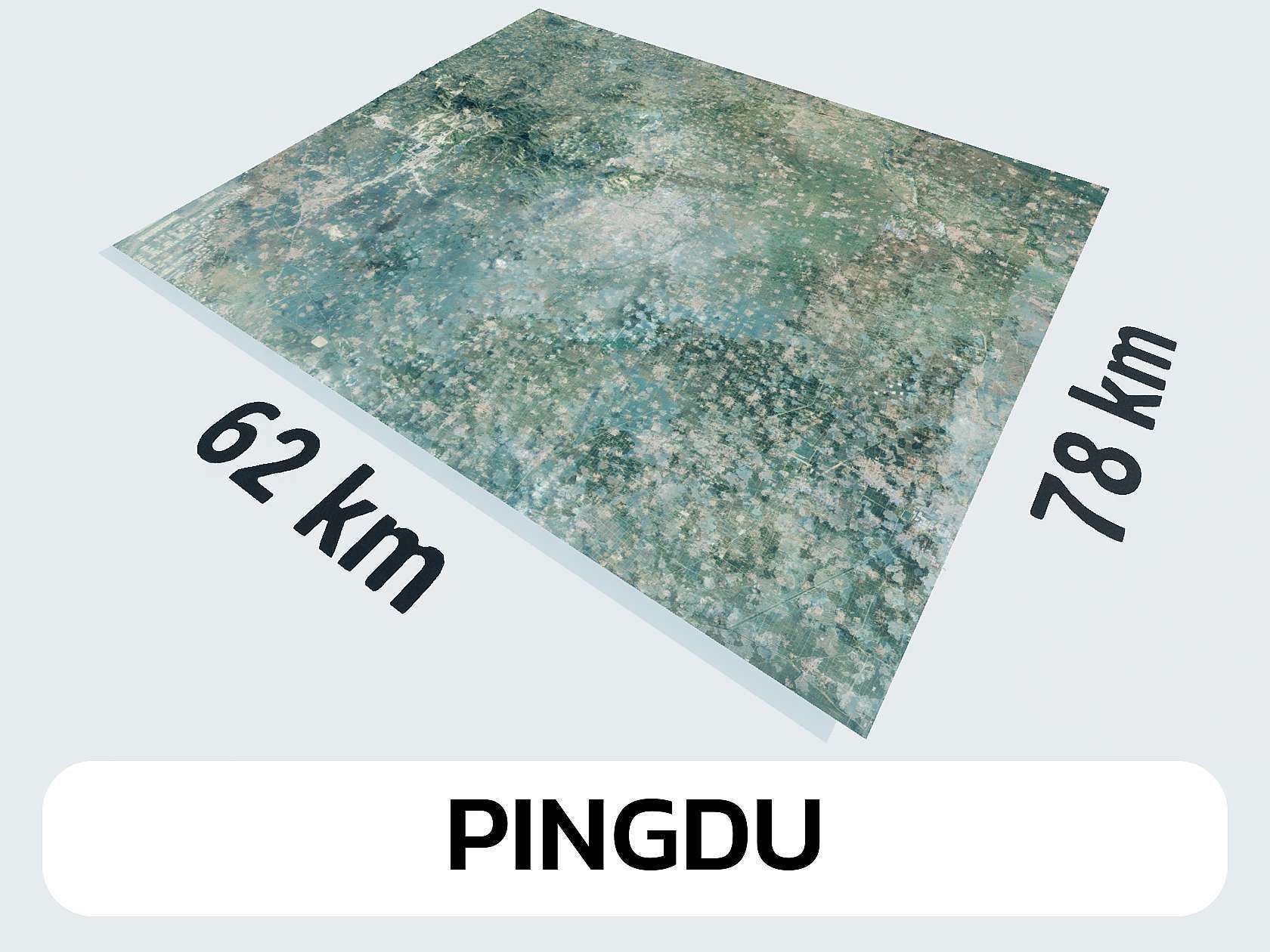 Pingdu China City Landscape 3D Model 3D model | CGTrader