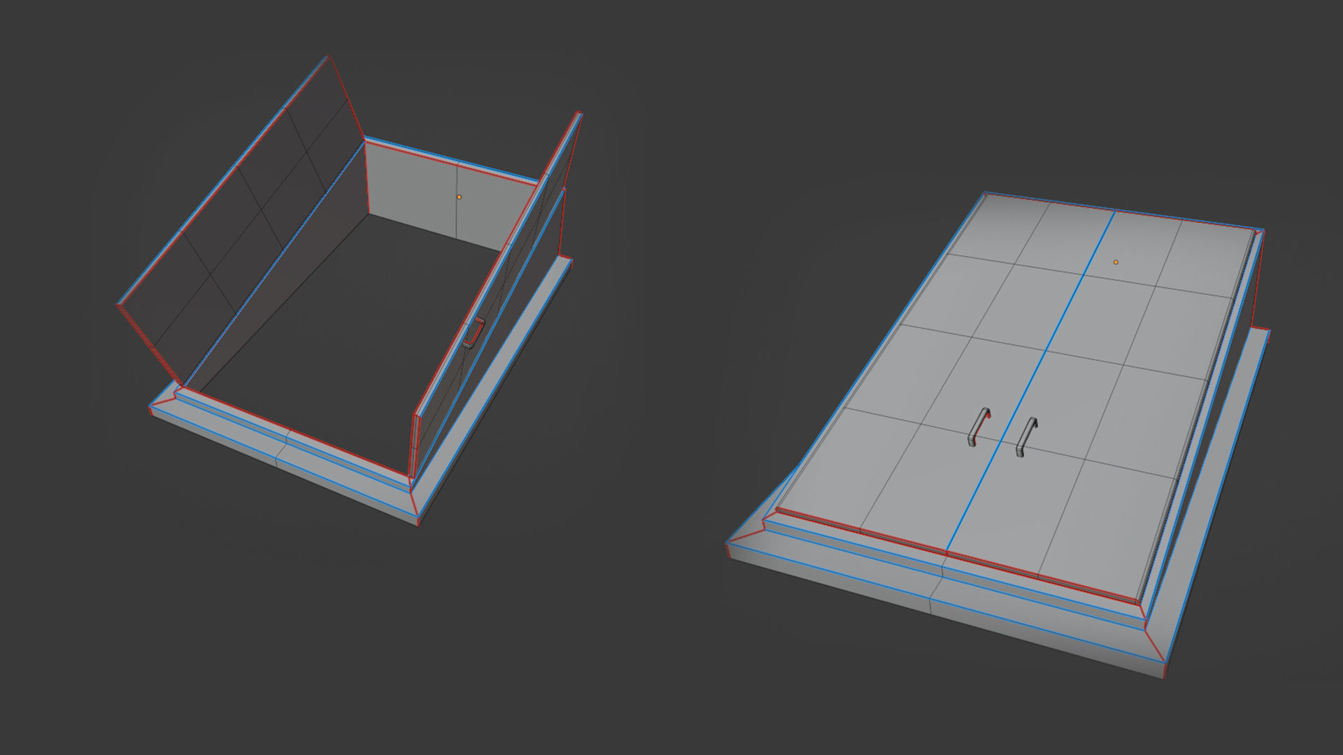 3D model Basement Entrance Pack VR / AR / low-poly | CGTrader