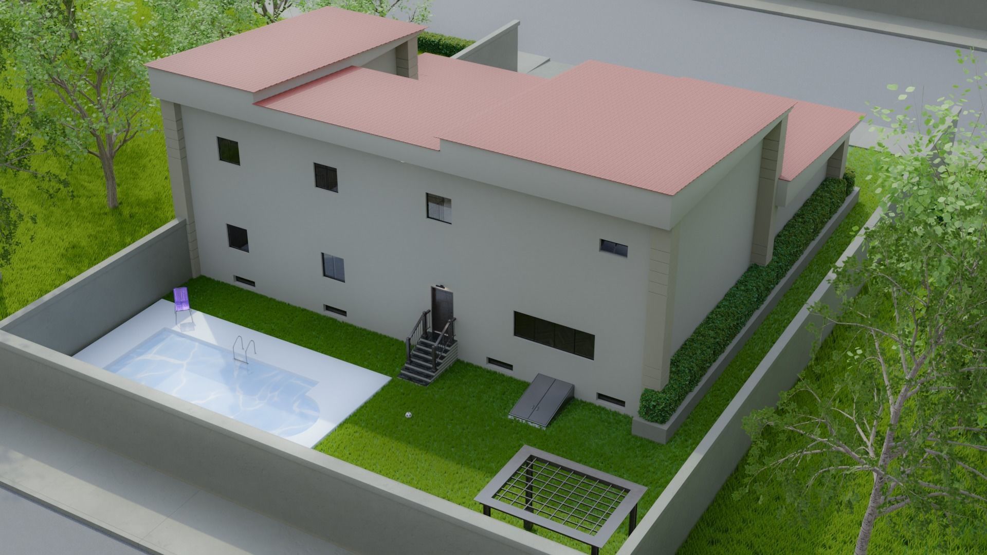 3D model Basement Entrance Pack VR / AR / low-poly | CGTrader