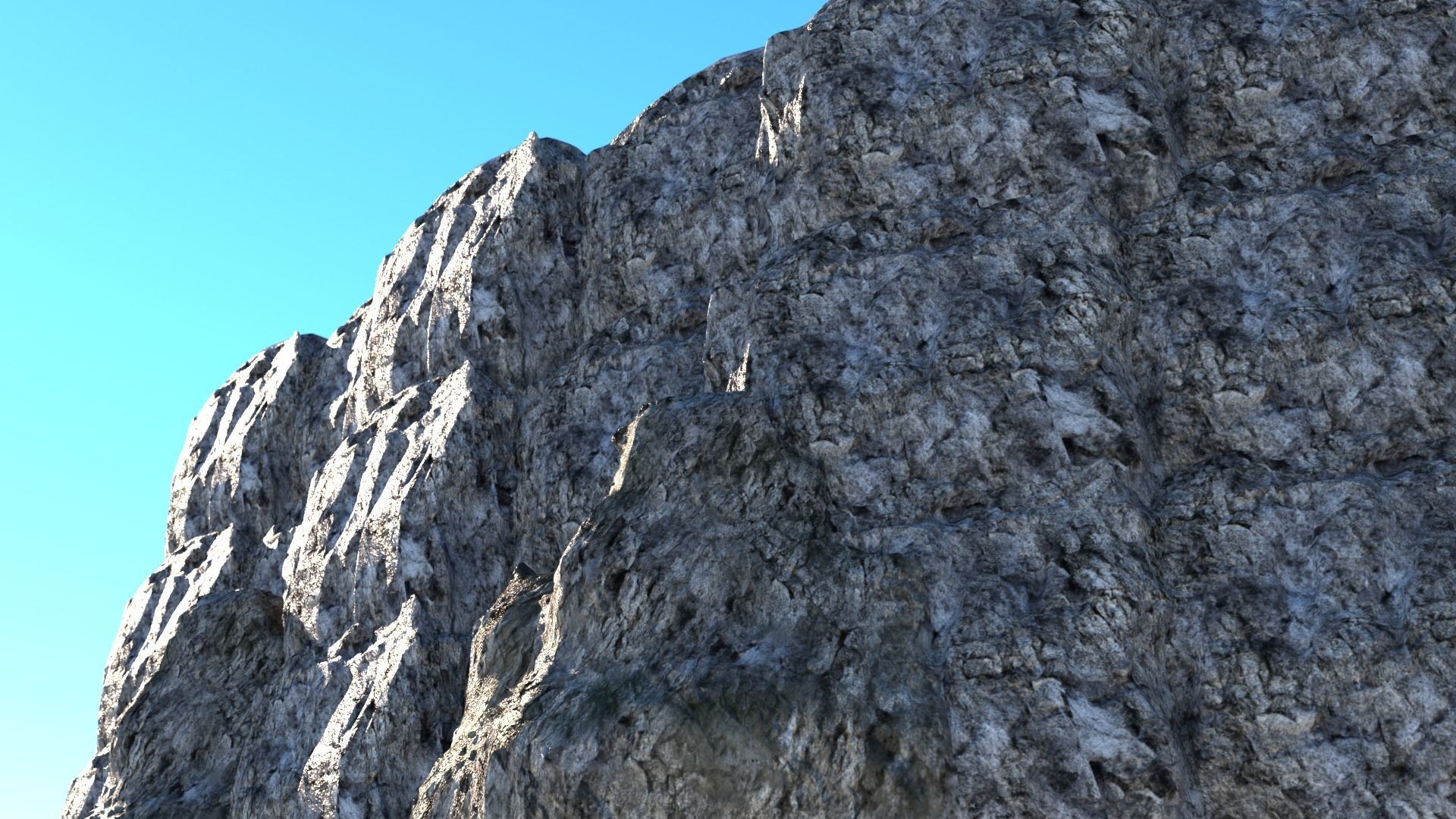 Two Cliff Pack Free 3d Model Cgtrader