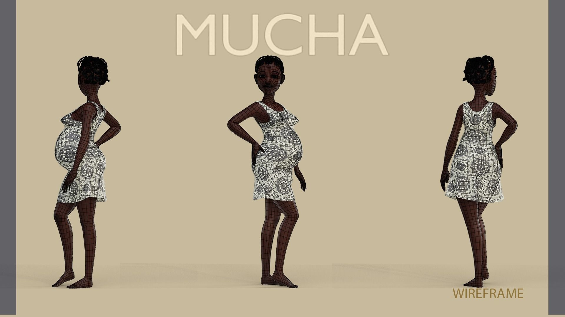 3D model MUCHA RIG MAYA VERSION VR / AR / low-poly | CGTrader