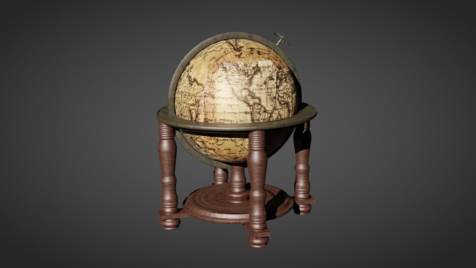 3D model Antique Collection Model Old - Low poly Realistic VR / AR ...