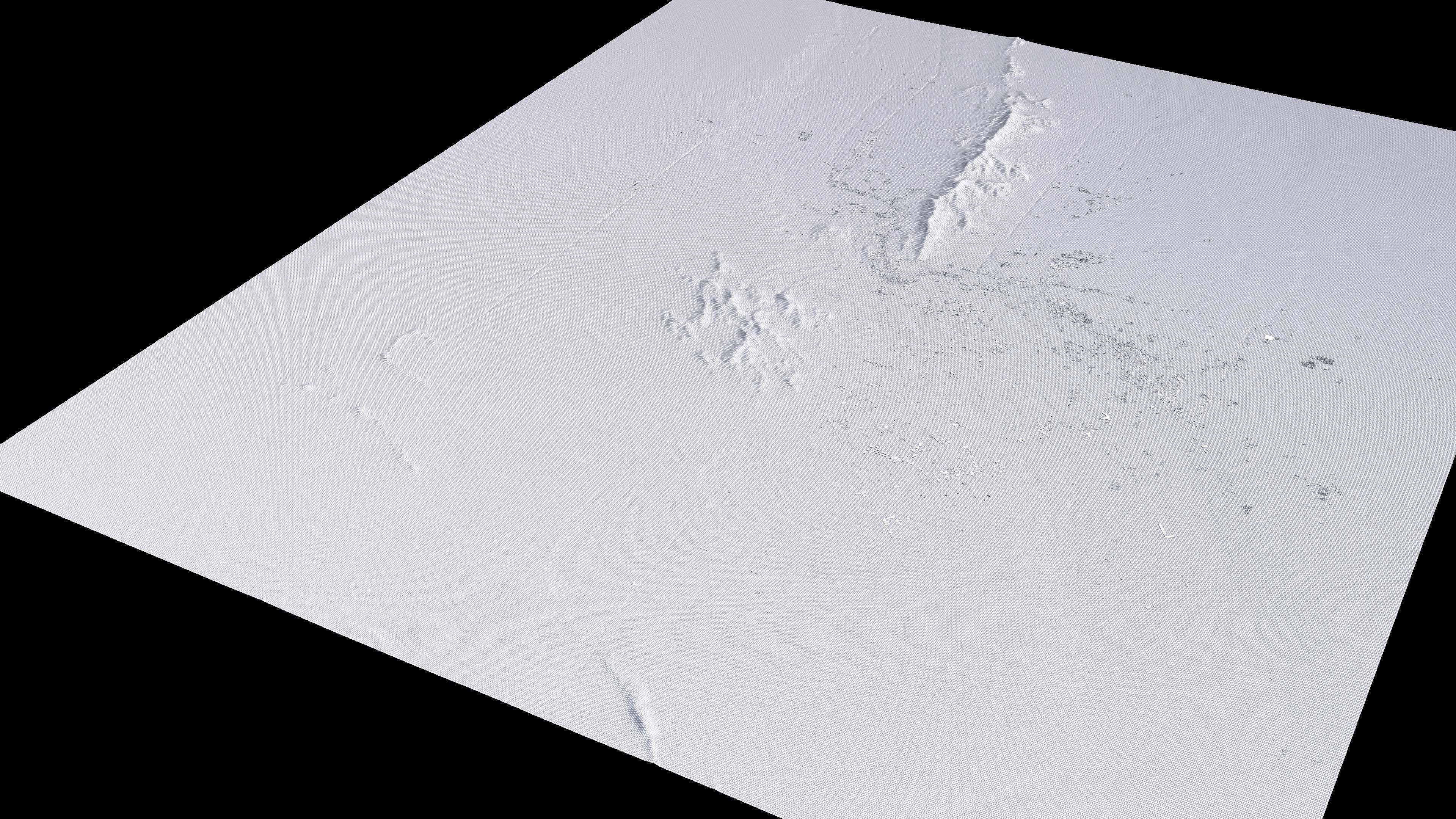 Juarez Mexico City Landscape 3D Model 3D model | CGTrader