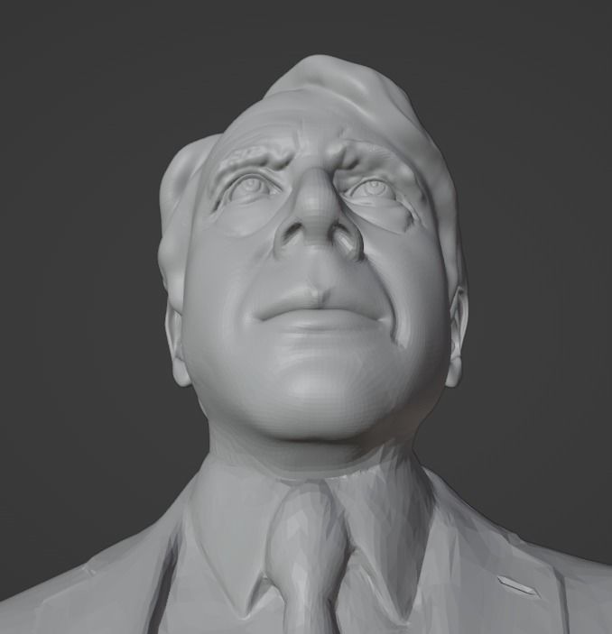 Robert Frost 3D model 3D printable | CGTrader