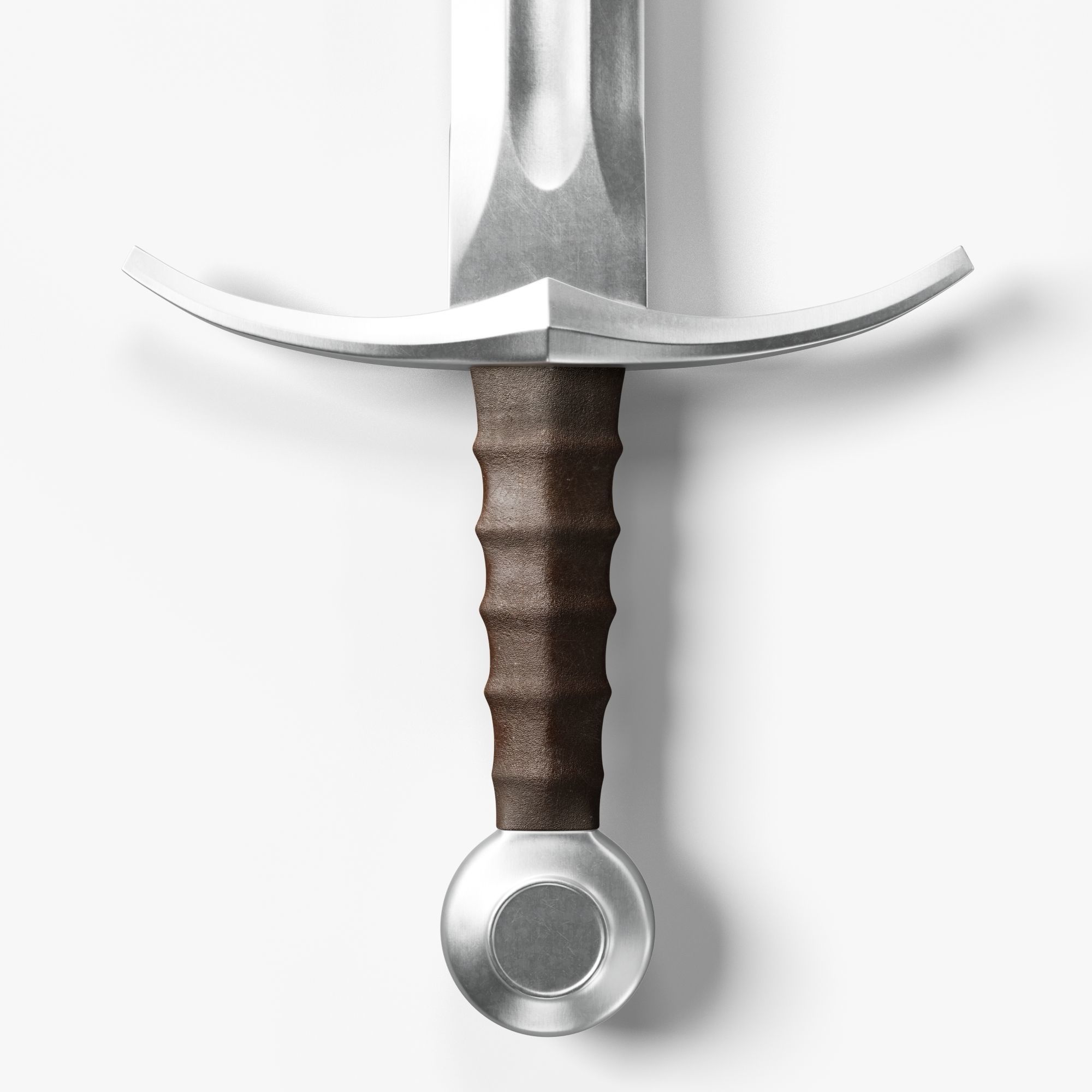 Medieval Sword 02 plus old texture and sheath 3D model rigged | CGTrader