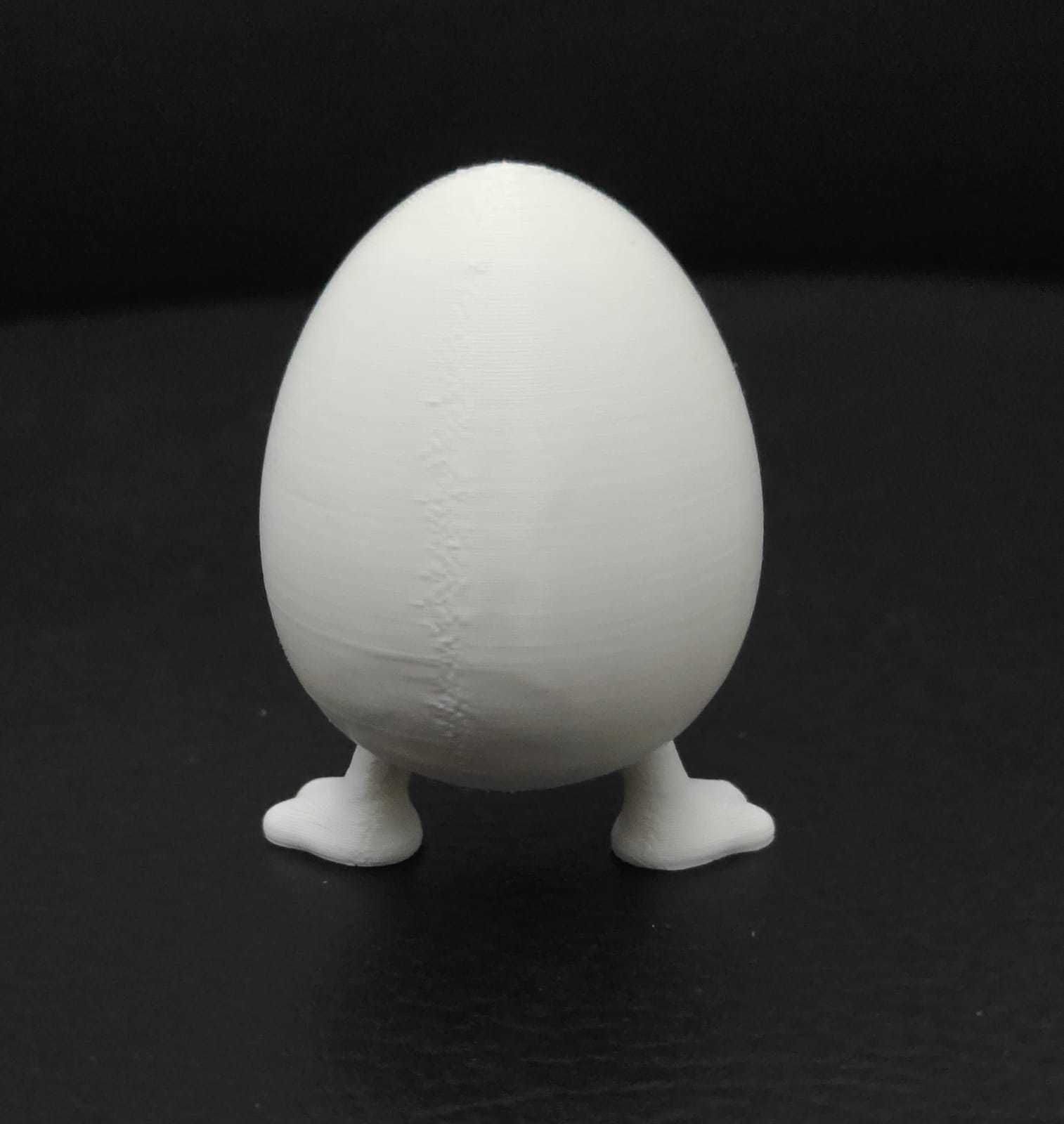 Standing Egg 3D model 3D printable | CGTrader