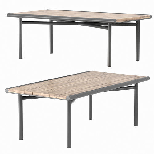 sette garden orka coffee table 3D model | CGTrader