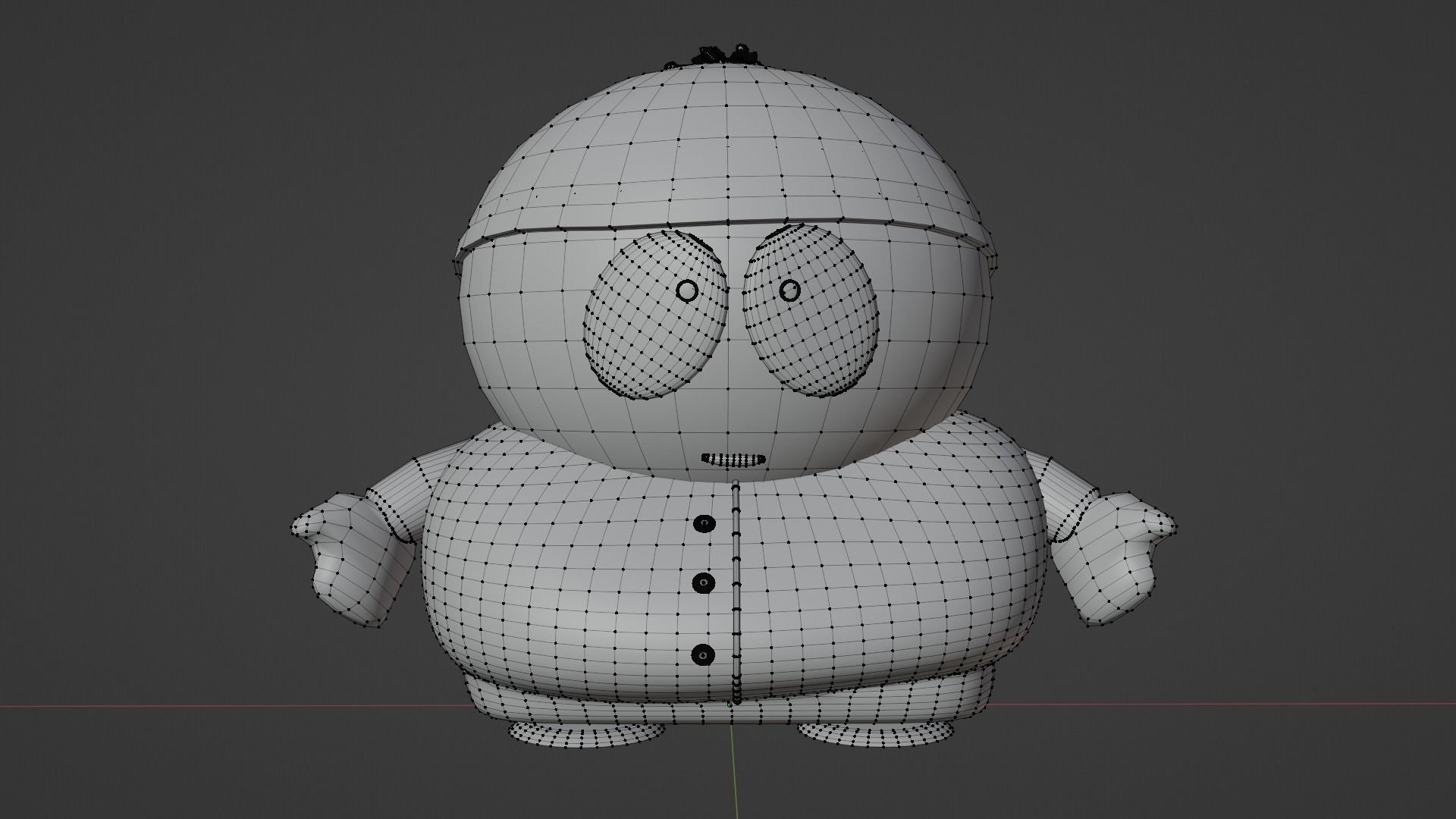 Eric Cartman 3D model rigged | CGTrader