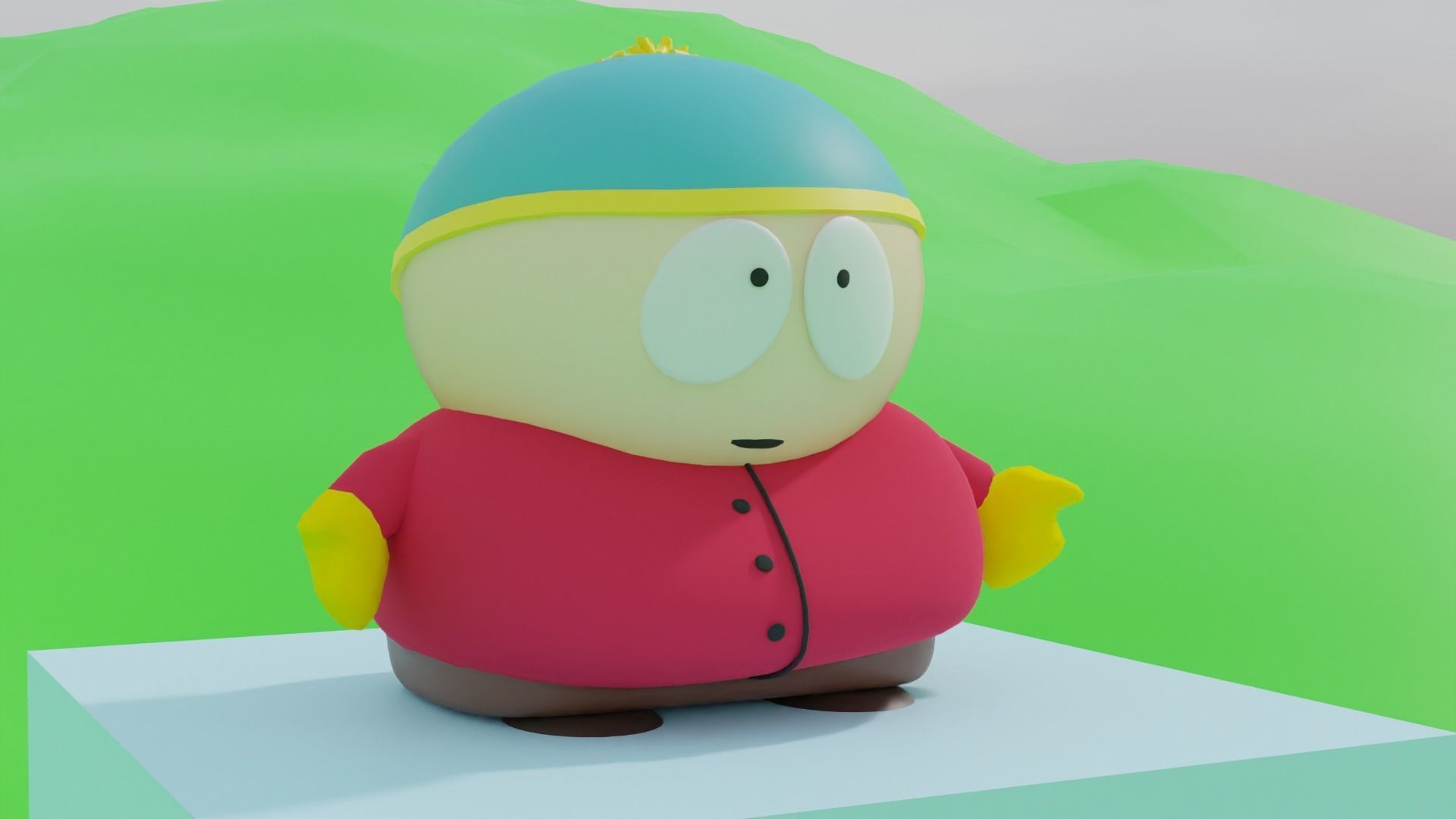 Eric Cartman 3D model rigged | CGTrader