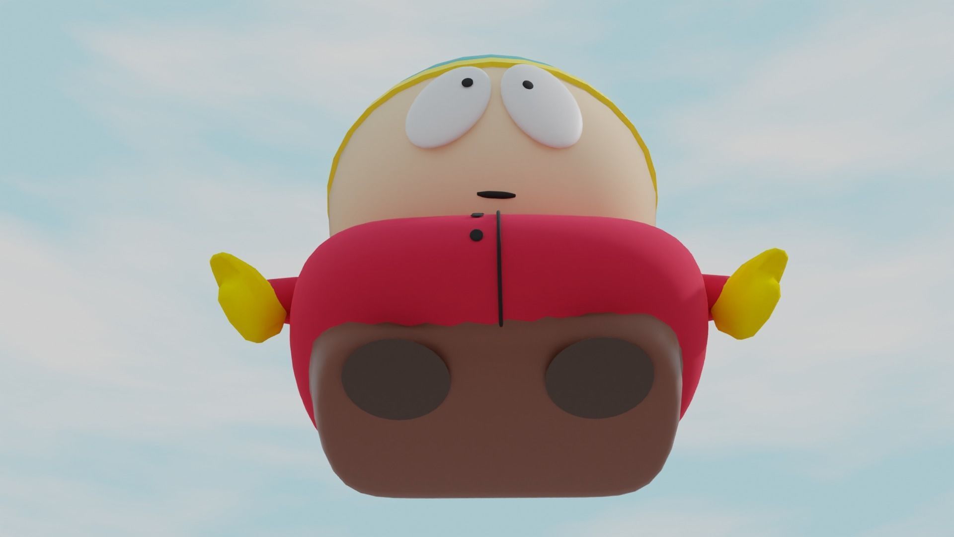 Eric Cartman 3D model rigged | CGTrader