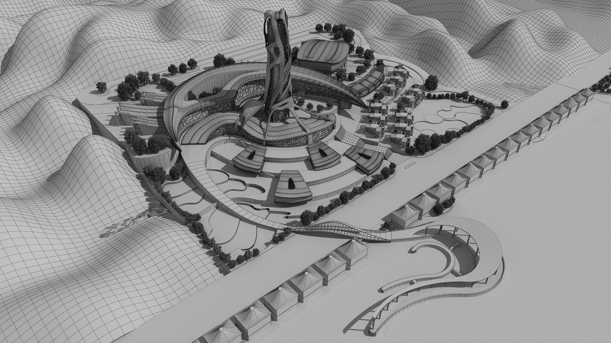 0135 - Architecture Project - 2Ds Drawing - 3Ds Files 3D model | CGTrader