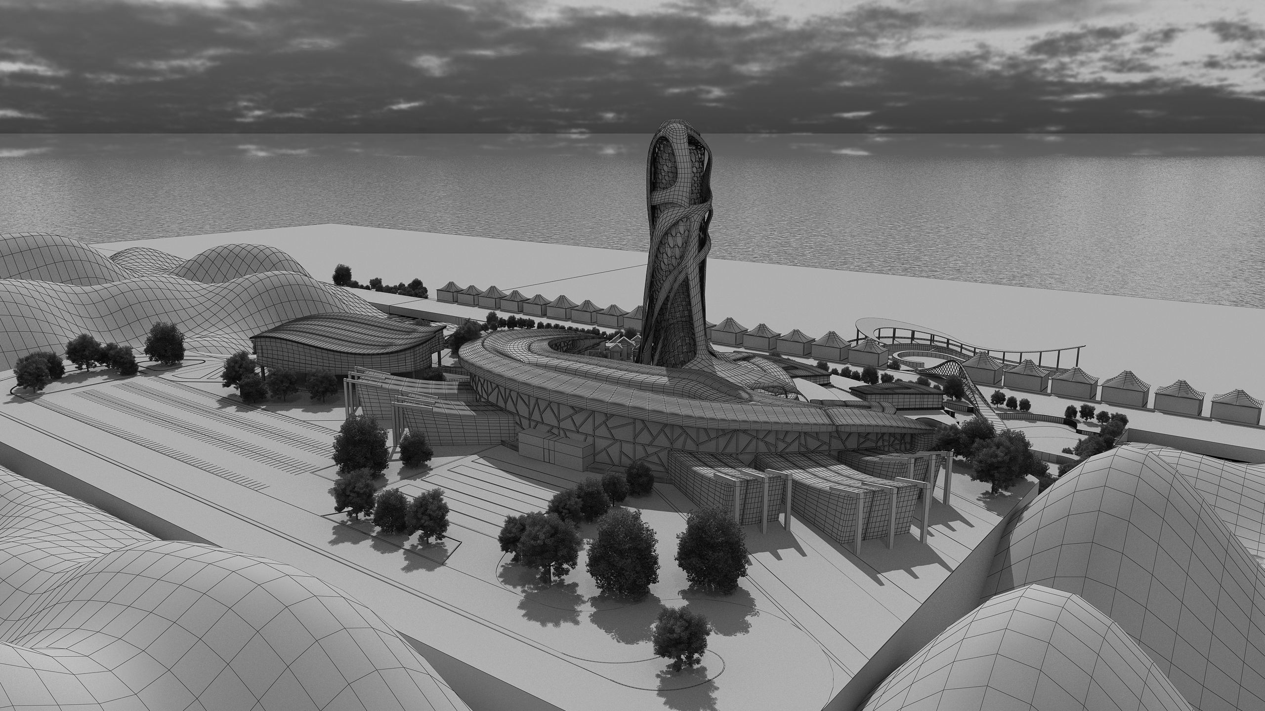 0135 - Architecture Project - 2Ds Drawing - 3Ds Files 3D model | CGTrader