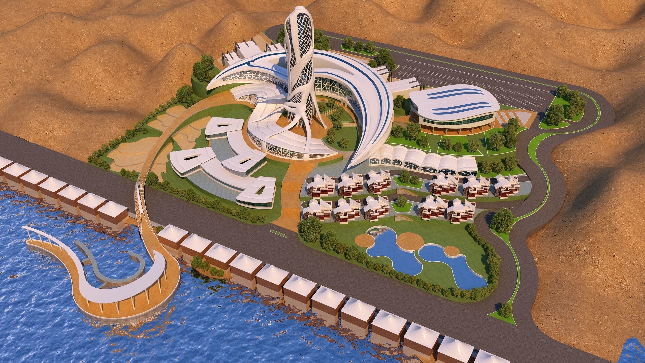 0135 - Architecture Project - 2Ds Drawing - 3Ds Files 3D model | CGTrader