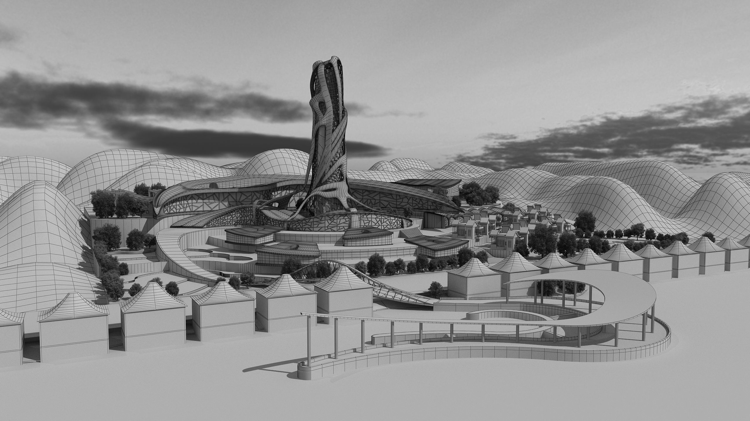 0135 - Architecture Project - 2Ds Drawing - 3Ds Files 3D model | CGTrader