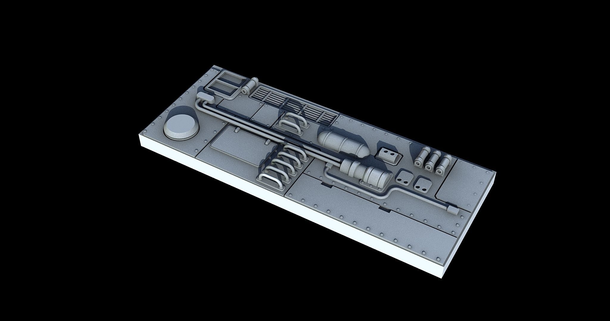 Sci-Fi KitBash and Props Pack Part two 3D model | CGTrader