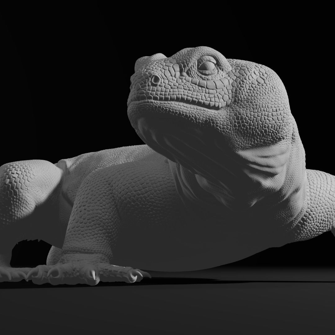 Uromastyx - Spiny Tailed Lizard - Pet Reptile 3d print model 3D model ...