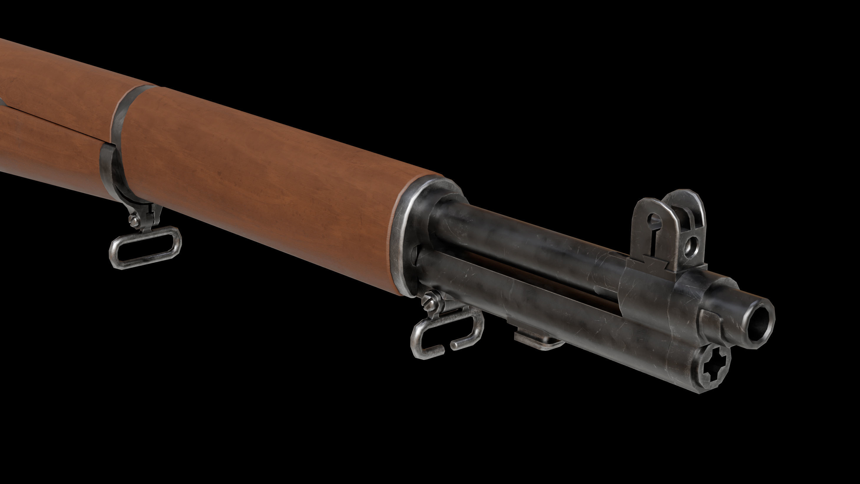 3D model M1 Garand VR / AR / low-poly | CGTrader