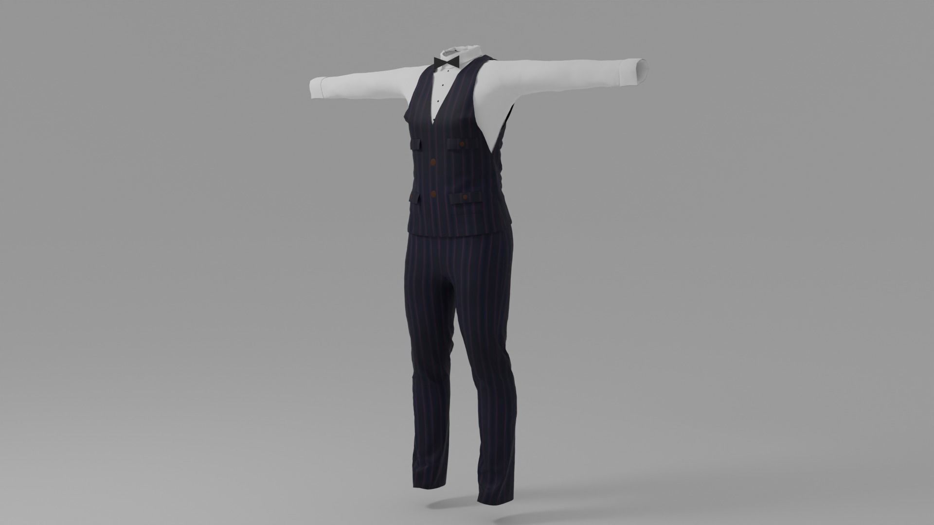 3D model Servant Uniform VR / AR / low-poly | CGTrader