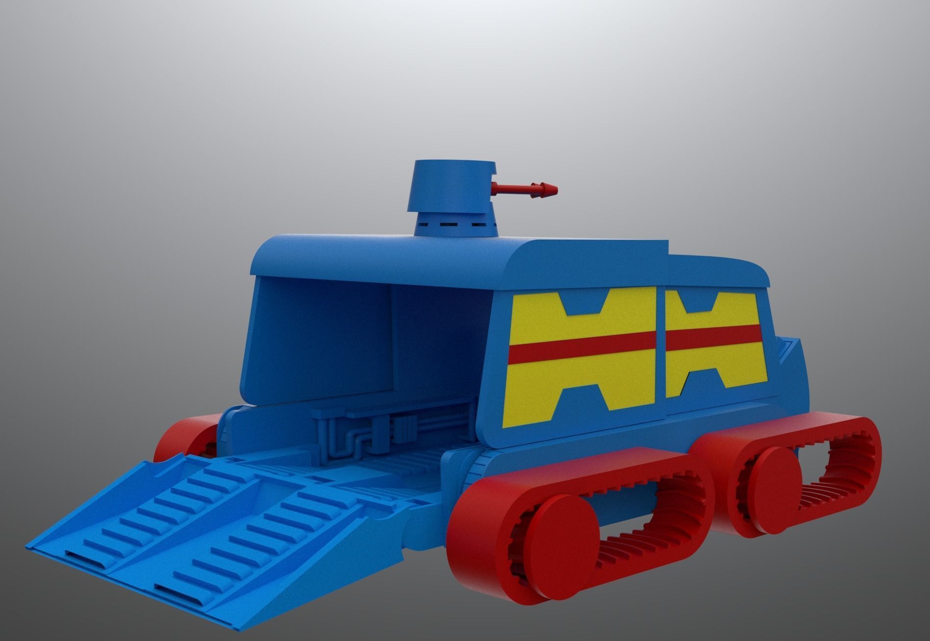 ATTACK TRACK FILMATION - MASTERS OF THE UNIVERSE 3D print model 3D ...