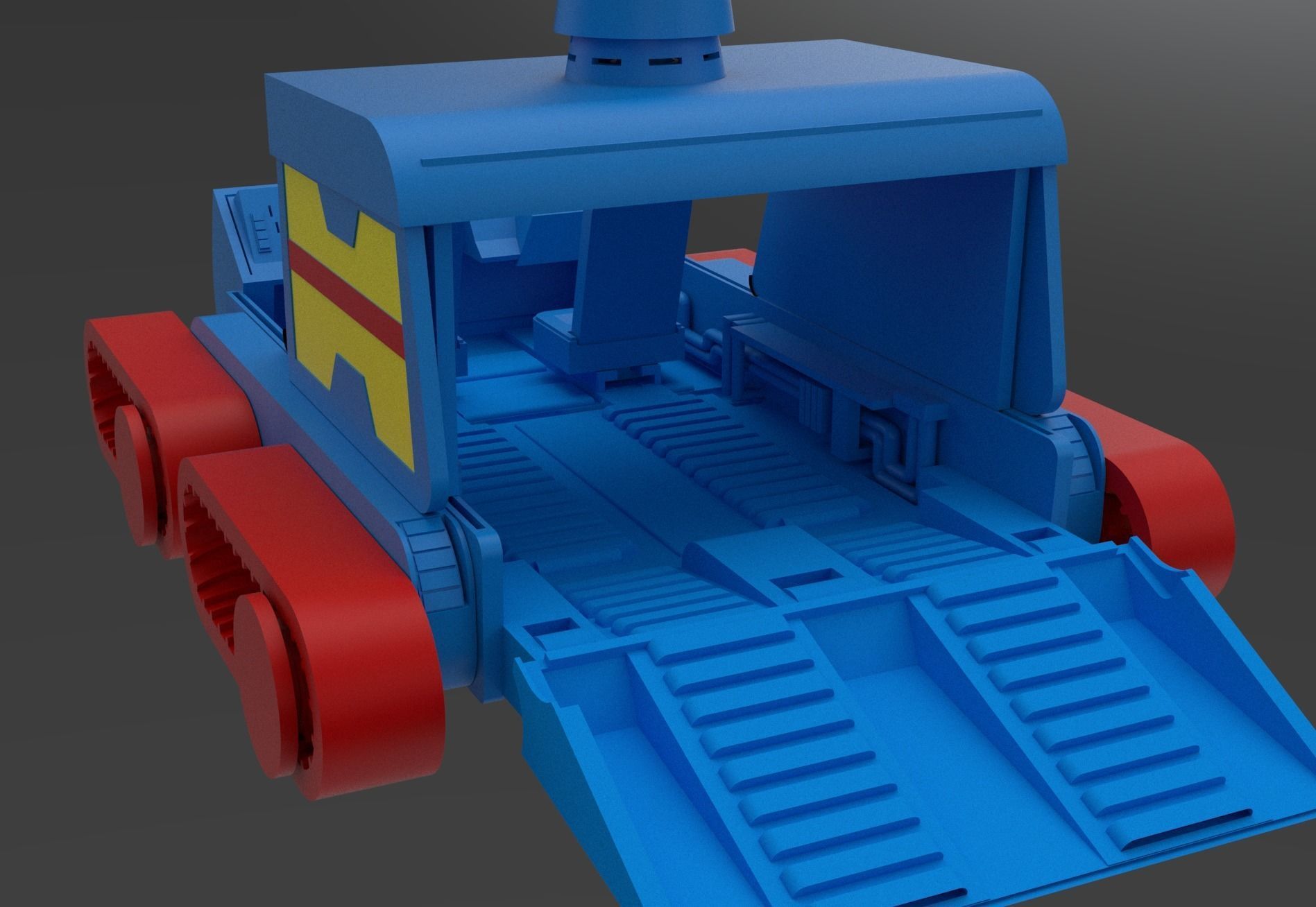 ATTACK TRACK FILMATION - MASTERS OF THE UNIVERSE 3D print model 3D ...