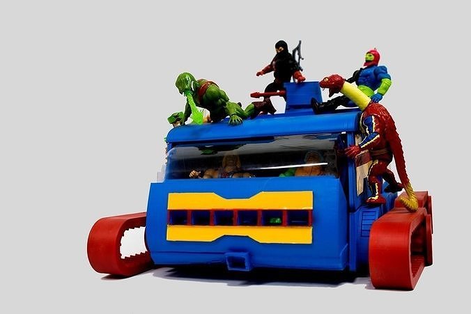 ATTACK TRACK FILMATION - MASTERS OF THE UNIVERSE 3D print model 3D ...