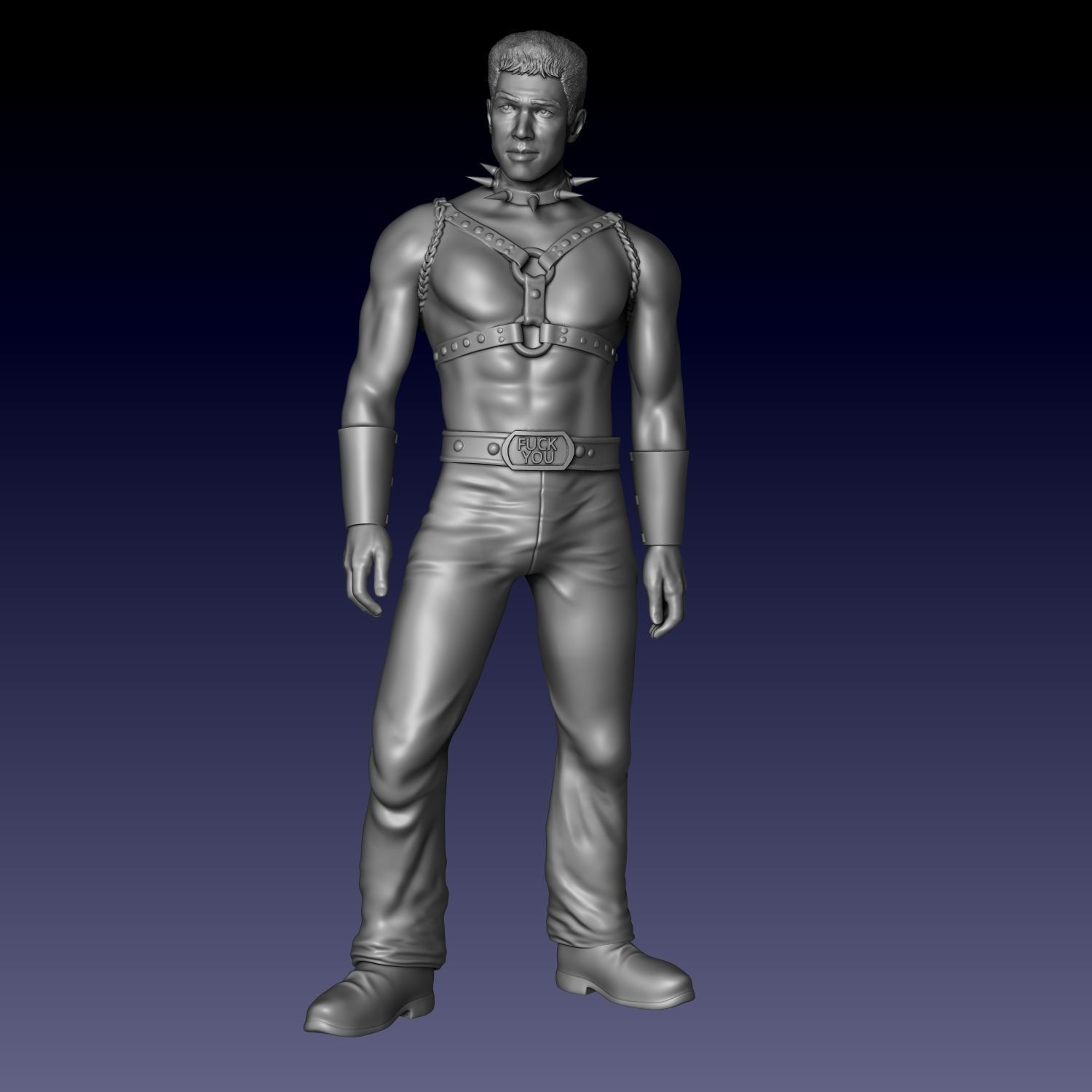Van Darkholme Boss of the Gym Meme 3D Model figurine 3D model 3D ...