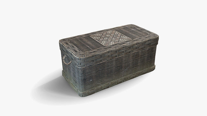 3D model Basket 6 wicker VR / AR / low-poly | CGTrader