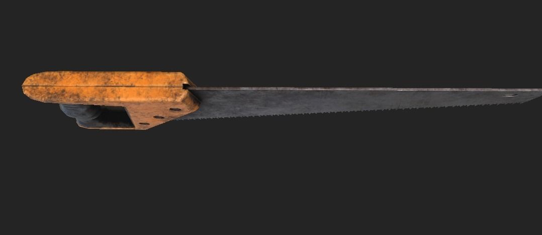 3D model Saw PBR 4K GameReady VR / AR / low-poly | CGTrader