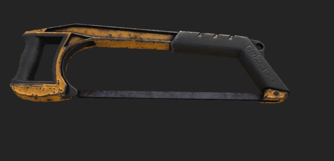3D model Saw PBR 4K GameReady VR / AR / low-poly | CGTrader