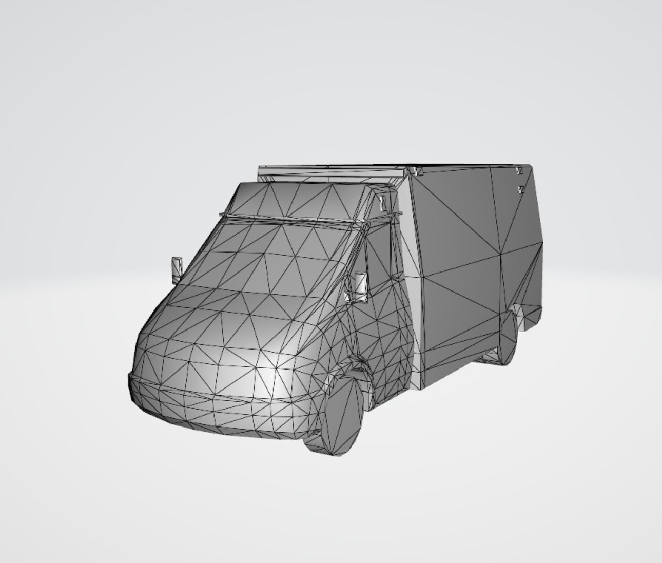 3D model Low Poly UK Ambulance VR / AR / low-poly | CGTrader