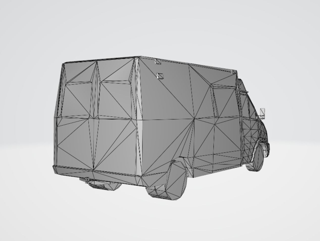 3D model Low Poly UK Ambulance VR / AR / low-poly | CGTrader