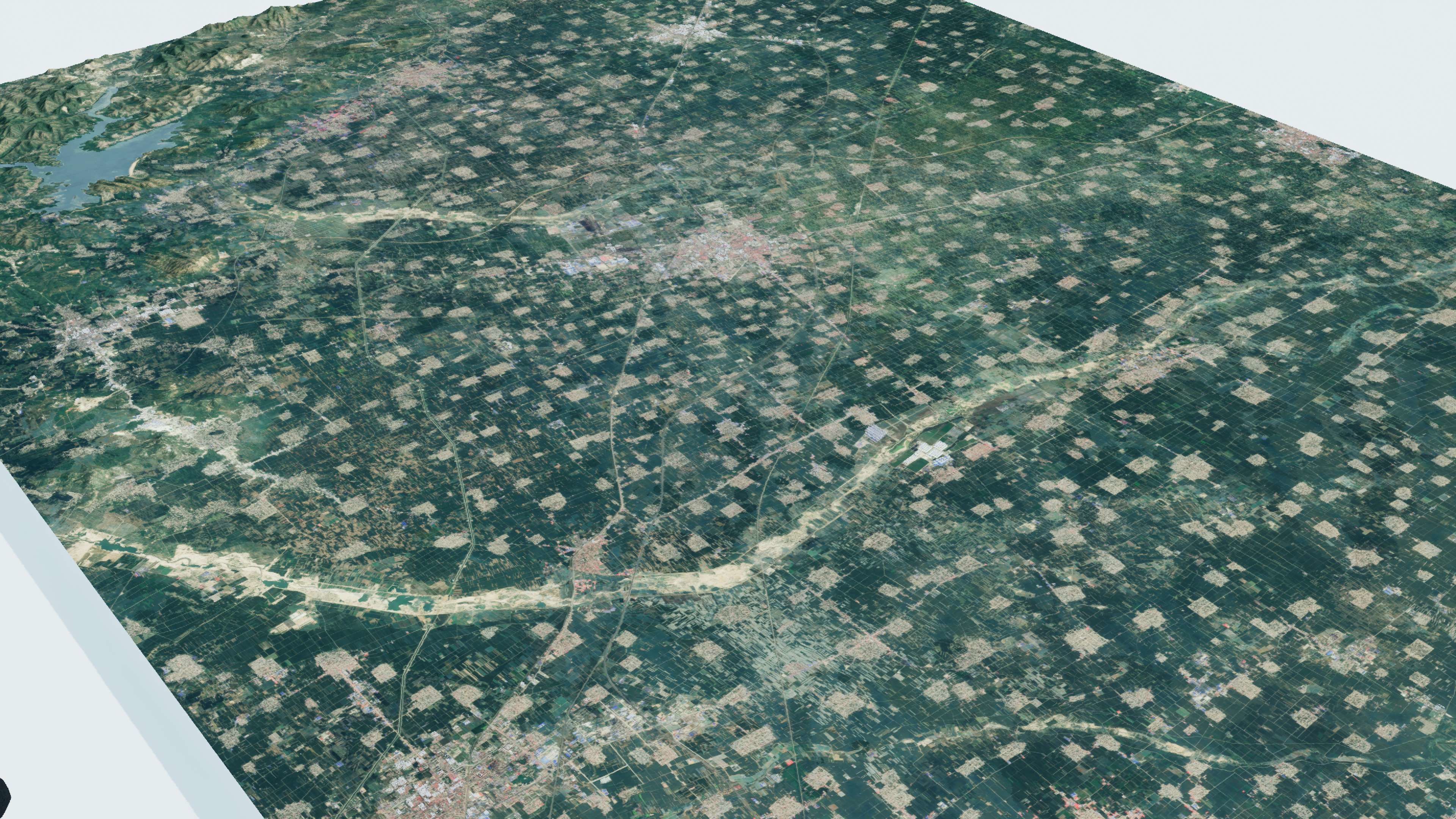 Dingzhou China City Landscape 3D Model 3D model | CGTrader