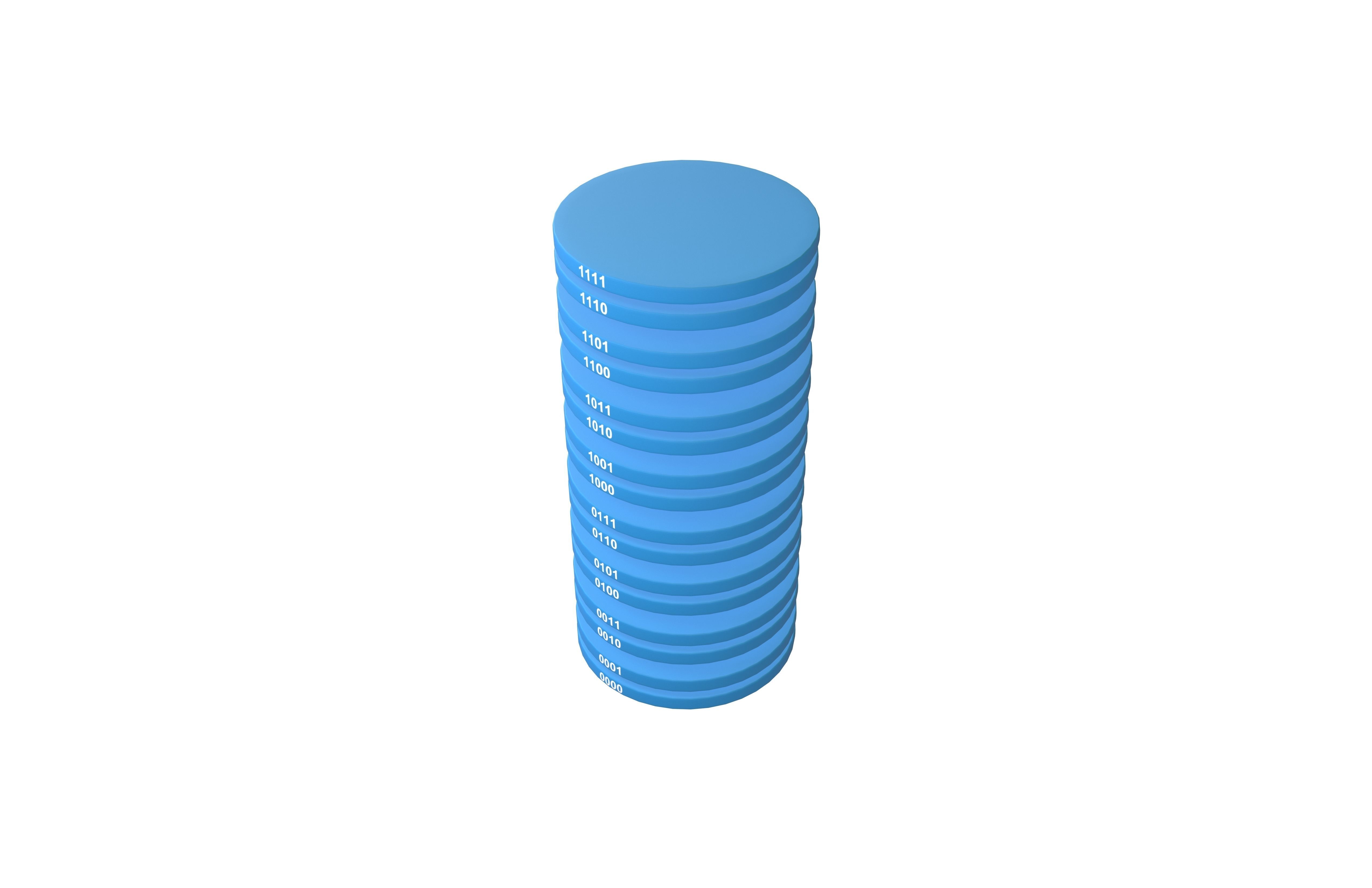 3d Model Nand Flash Memory Qlc Structure V1 001 Vr Ar Low Poly Cgtrader