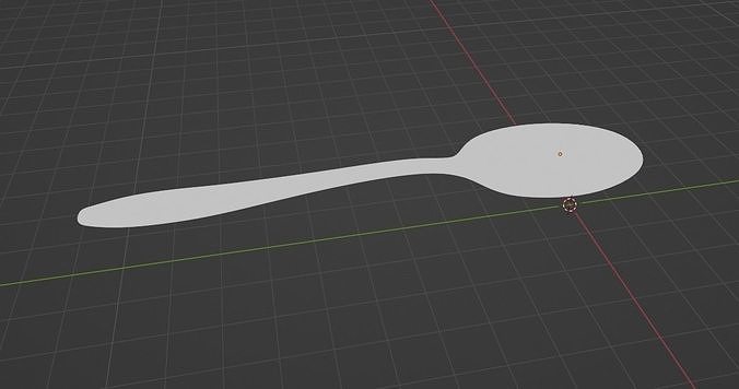 Spoon free 3D model rigged | CGTrader