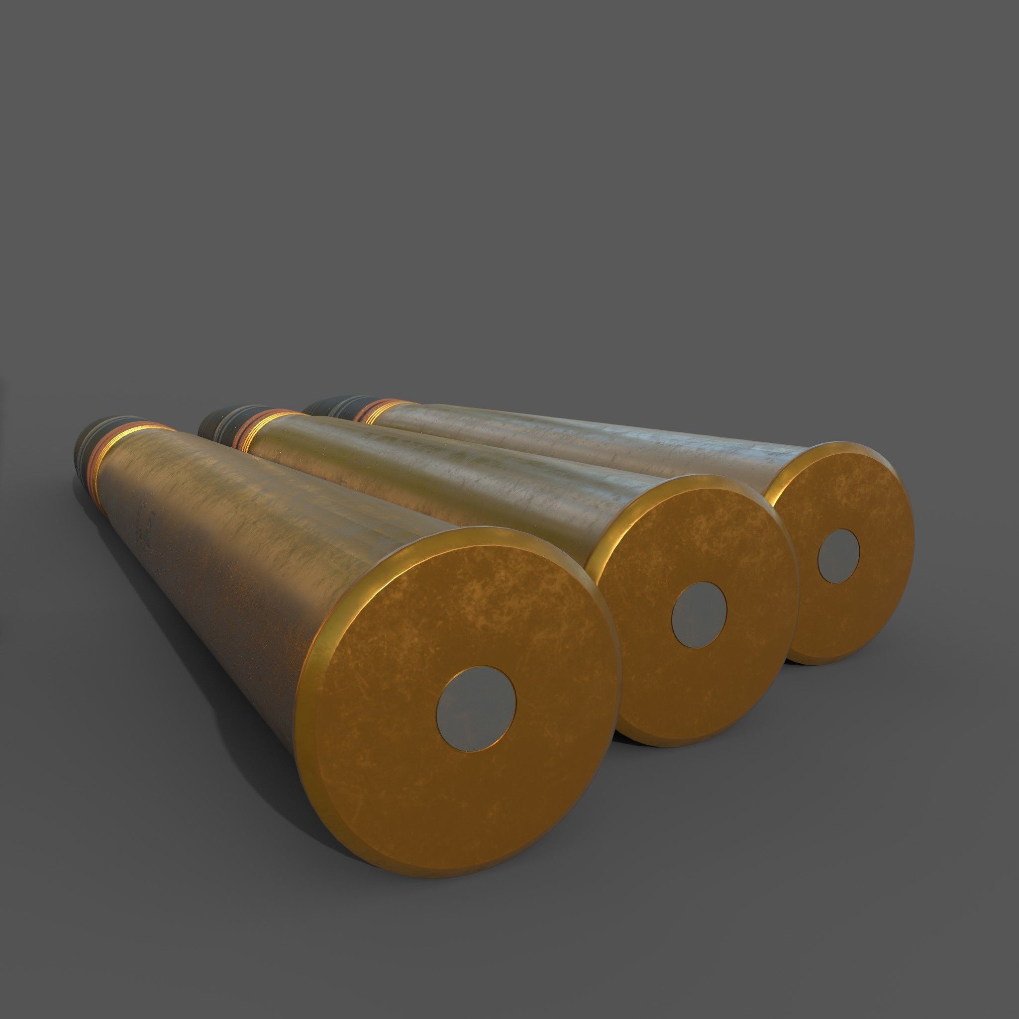 Projectile 85 mm 3D model | CGTrader