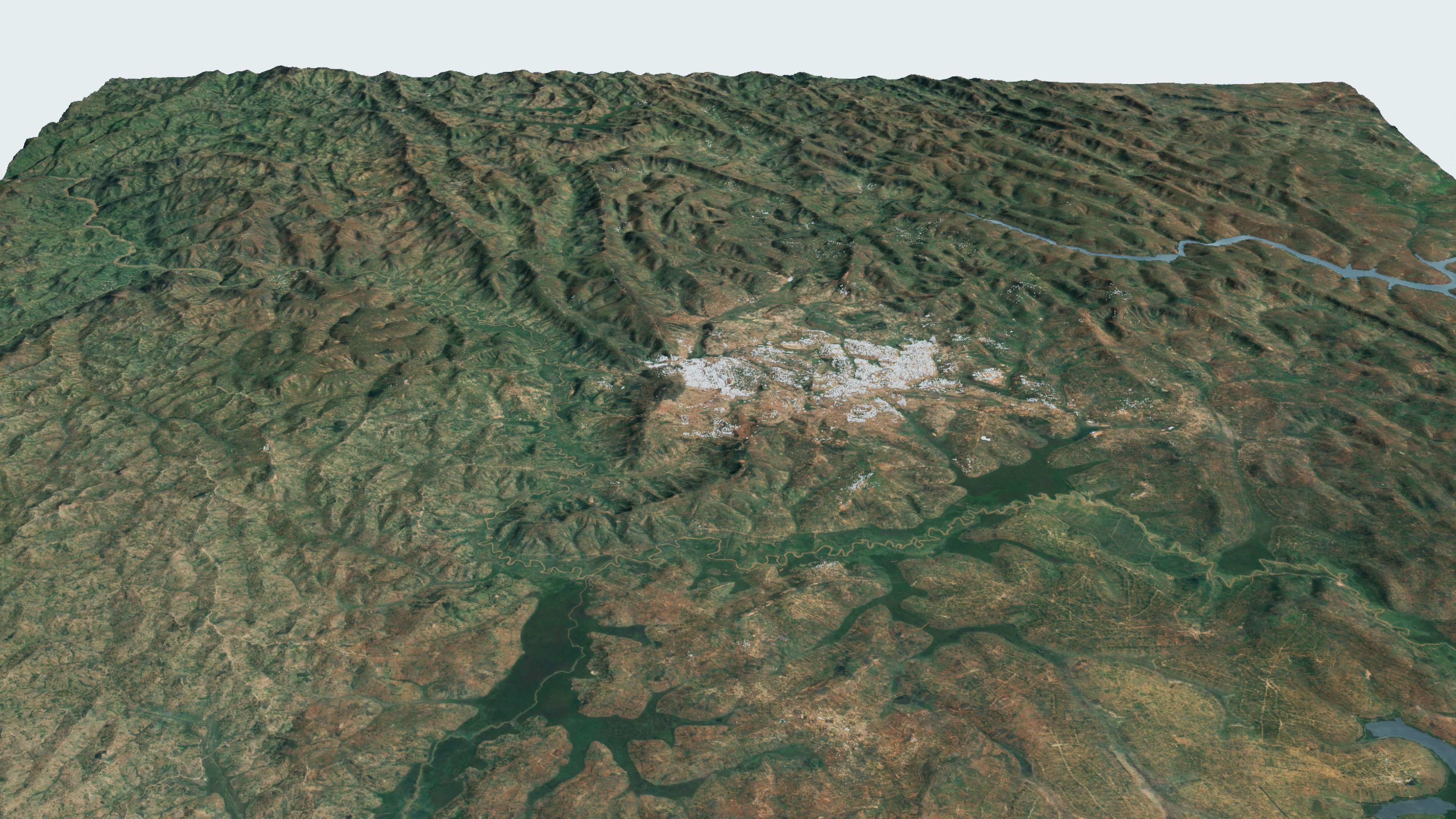 Kigali Rwanda City Landscape 3D Model 3D model | CGTrader