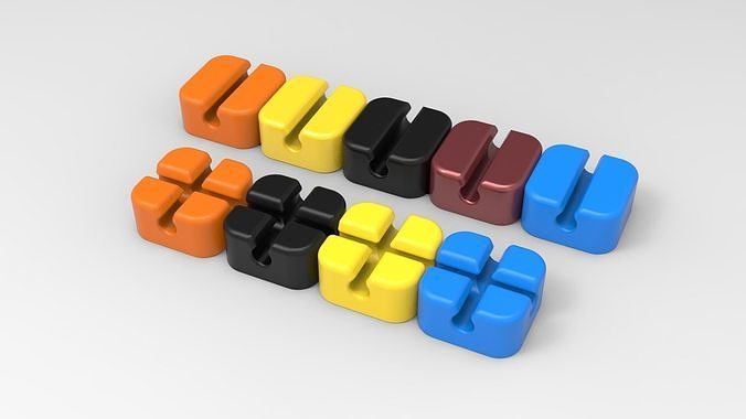 Cable organizer 3D model 3D printable | CGTrader