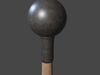 Mongolian Iron Mace Low-poly 3D model Weapon By Miqdad 3D model | CGTrader